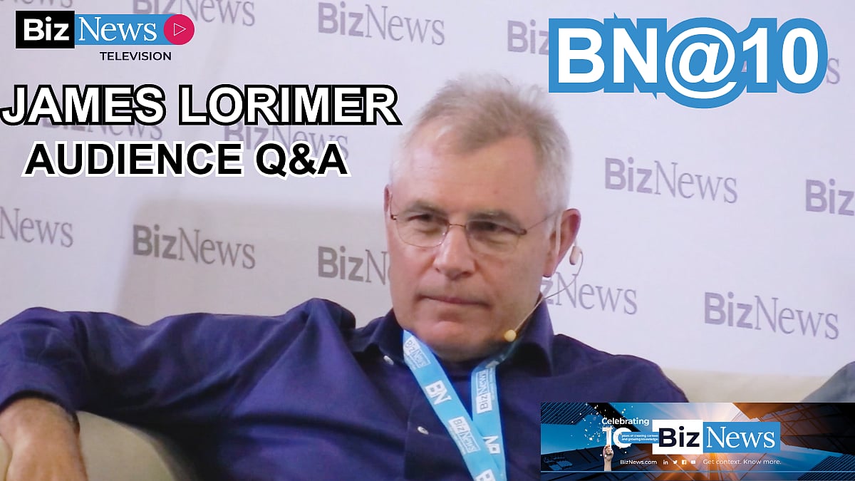 BN@10: Lorimer quizzed on SA's underground riches