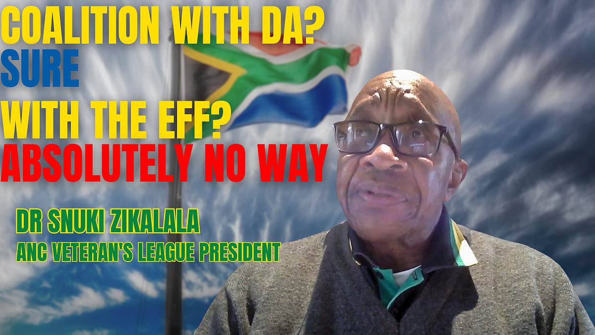 ANC Vet League president Zikalala: Coalition with DA? Sure. EFF? No way.