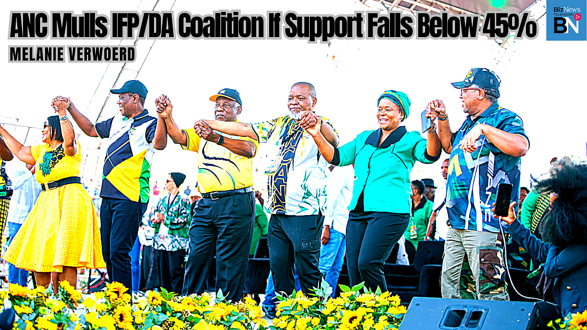 ANC mulls IFP/DA coalition if support falls below 45%