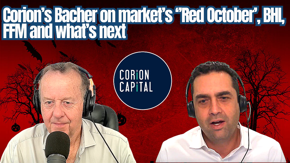 Corion’s Bacher on market’s ‘’Red October’