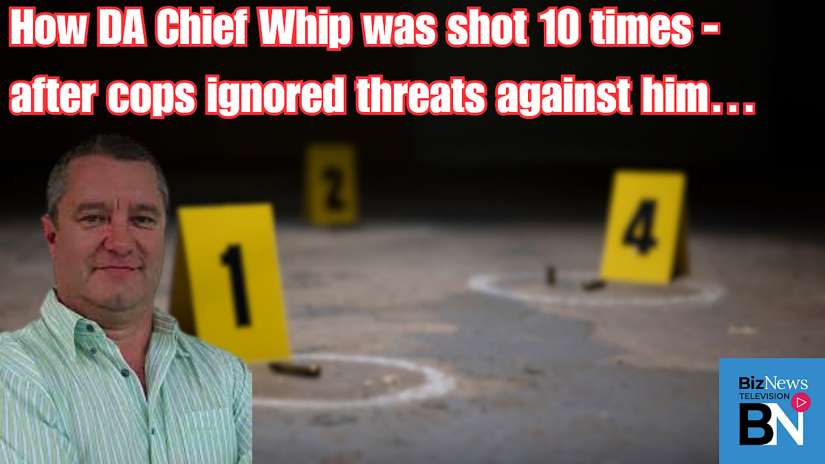DA Chief Whip who was shot 10 times after cops ignored threats