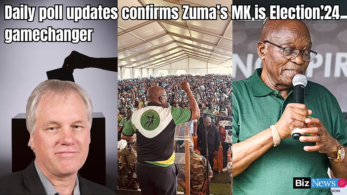Daily poll updates confirms Zuma’s MK is election’24 gamechanger