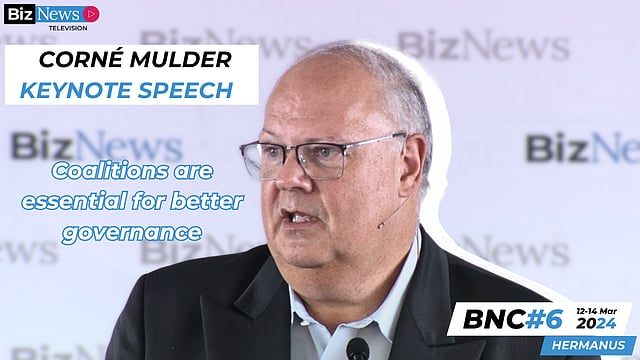 BNC#6: Corné Mulder - Only coalitions can unseat the ANC