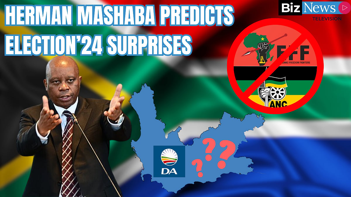 Mashaba says pundits have Election’24 wrong; predicts boldly