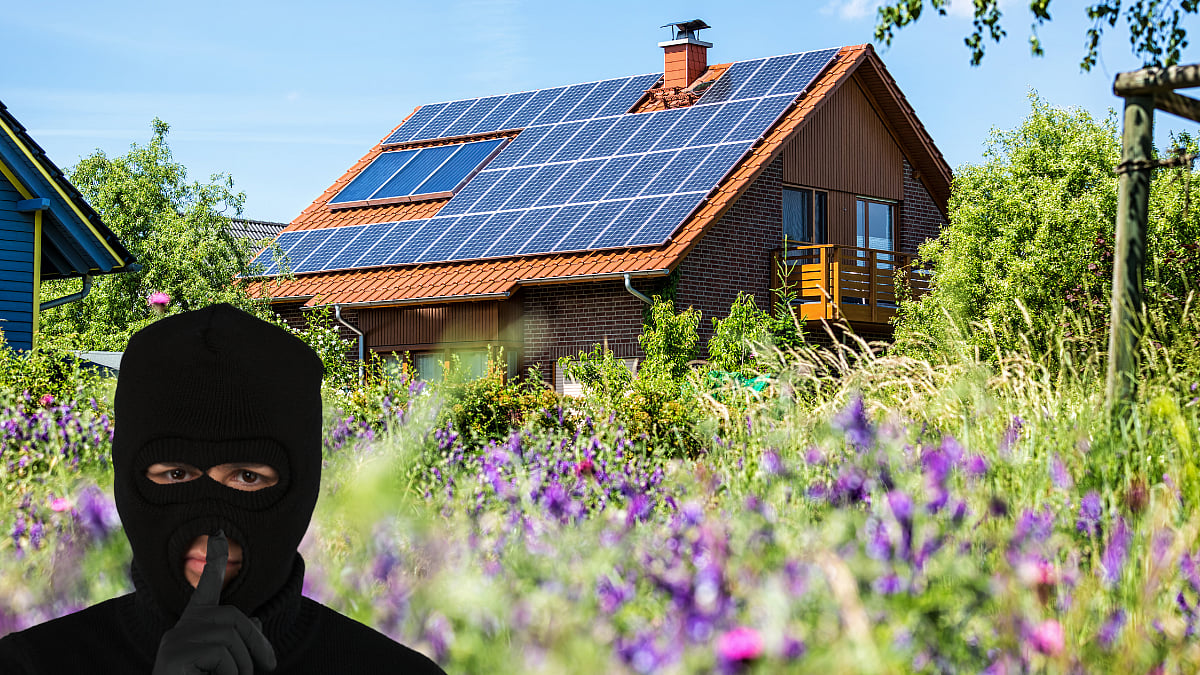 Keep your solar panels safe from theft, fire and other hazards