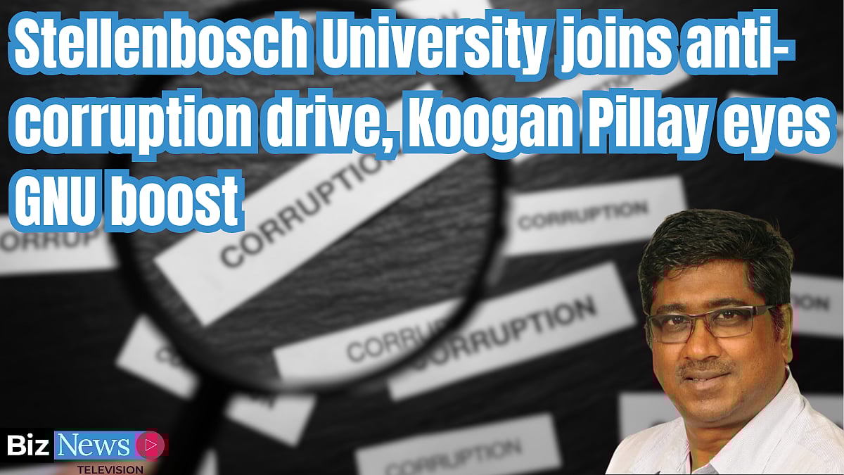Stellenbosch University joins anti-corruption drive