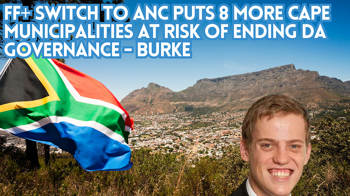 FF+ switch to ANC puts 8 more Cape municipalities at risk of ending DA ...
