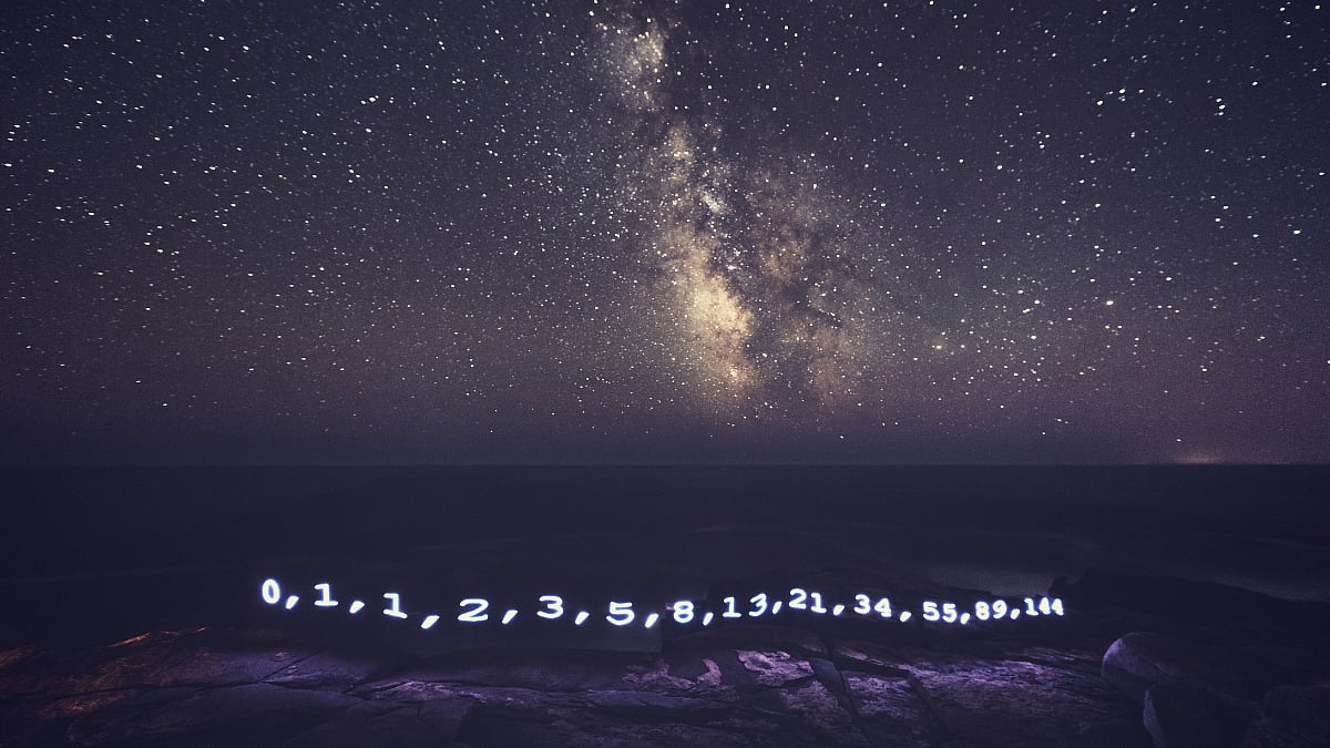 Unveiling the universe's code: The enchanting dance of Fibonacci