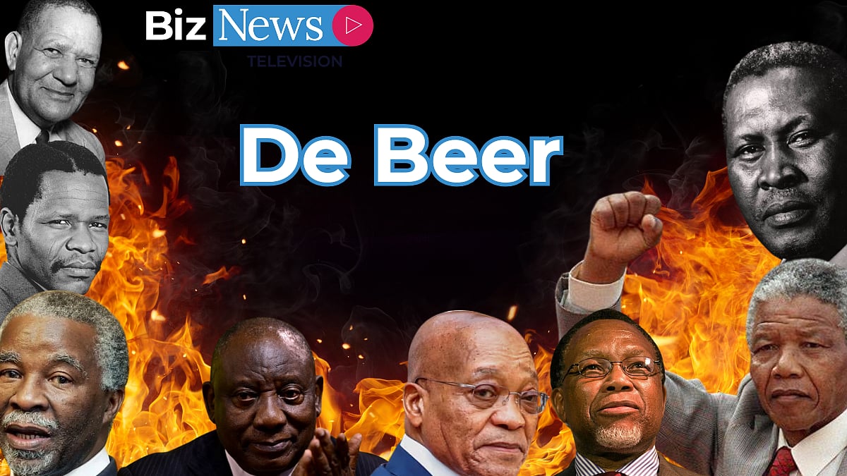 De Beer: The ANC - just a “carcass” celebrating its 113th birthday