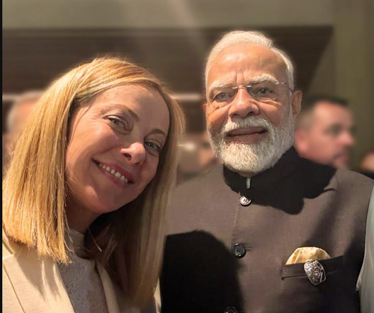 Modi At 75: Giorgia Meloni Greets PM Modi On Birthday, Wishes To ...