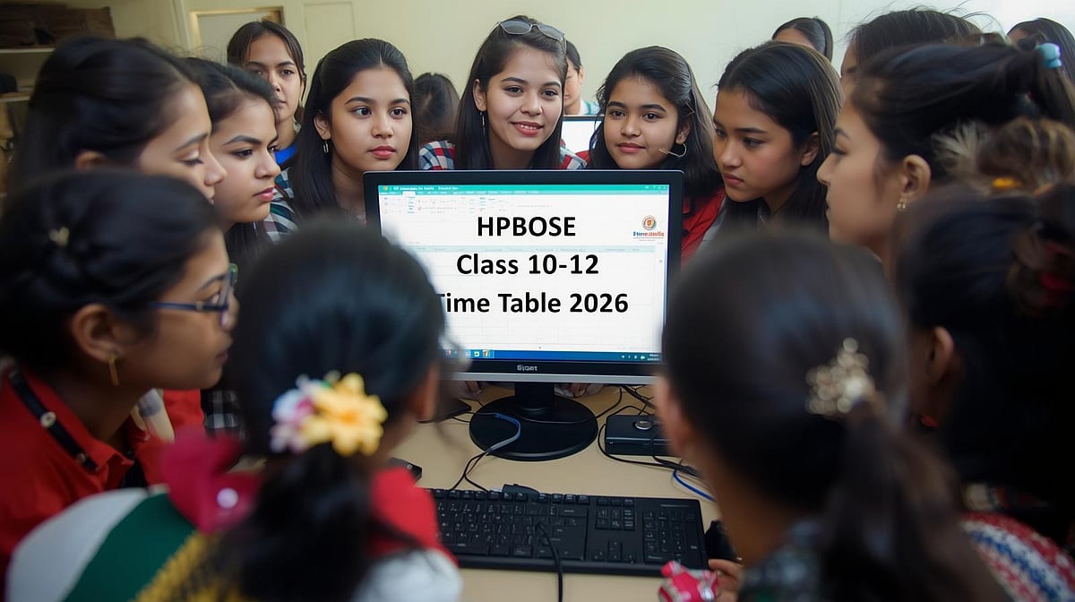 HP Board Date Sheet 10th, 12th Class 2026 OUT @hpbose.org; Check HPBOSE ...