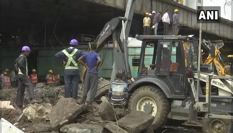 Andheri Bridge Collapse: Train Services Hit In Mumbai, 2 Injured