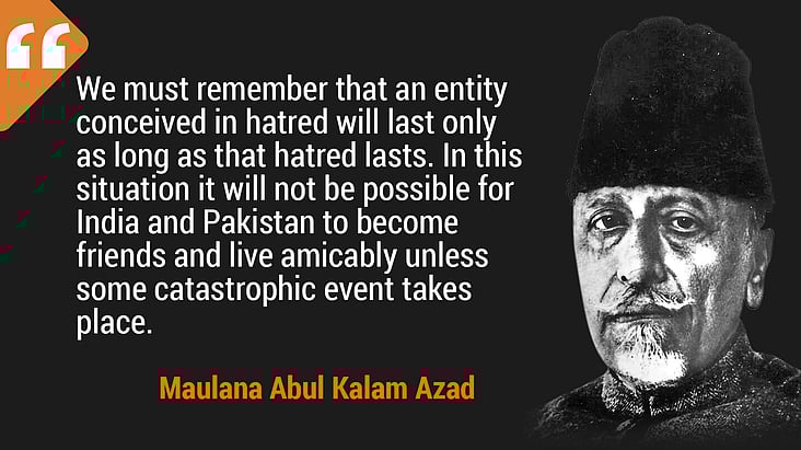 Abul Kalam Azad Quote Little Angels Academy Tral. Today, We Pay