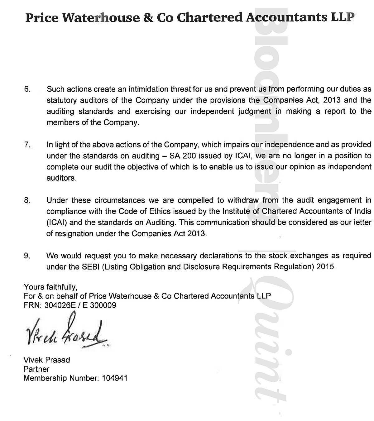 Reliance Capital, Home Finance: PWC Resignation Letters Point To ...