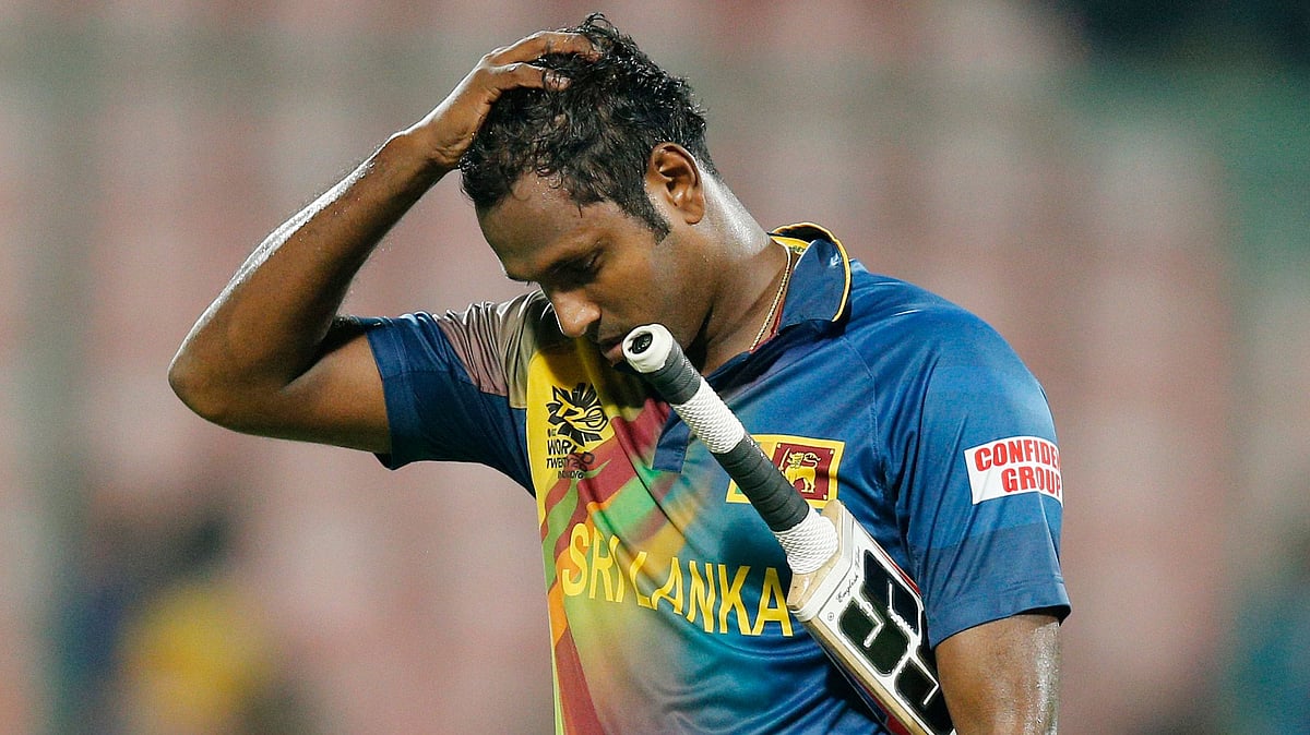 [WATCH] Angelo Mathews Becomes First Player To Be 'Timed Out' In ...