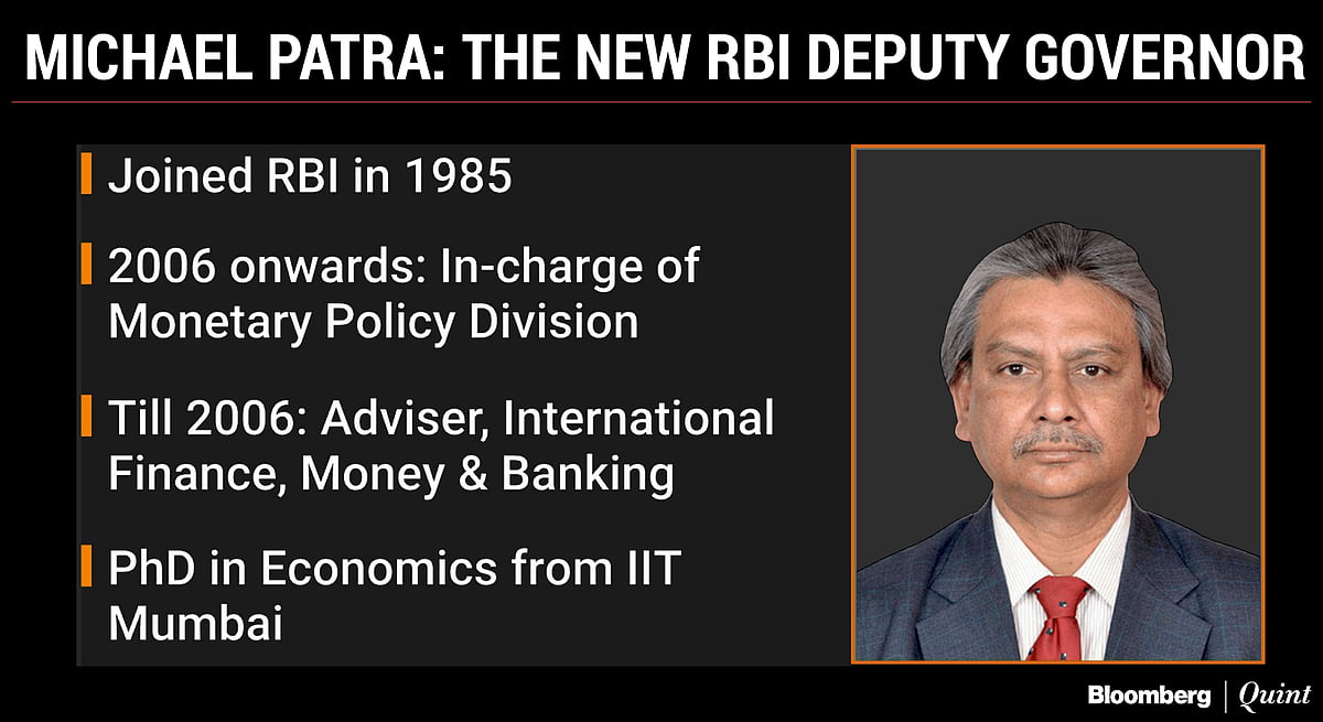 Michael Patra Appointed New RBI Deputy Governor For Three Years