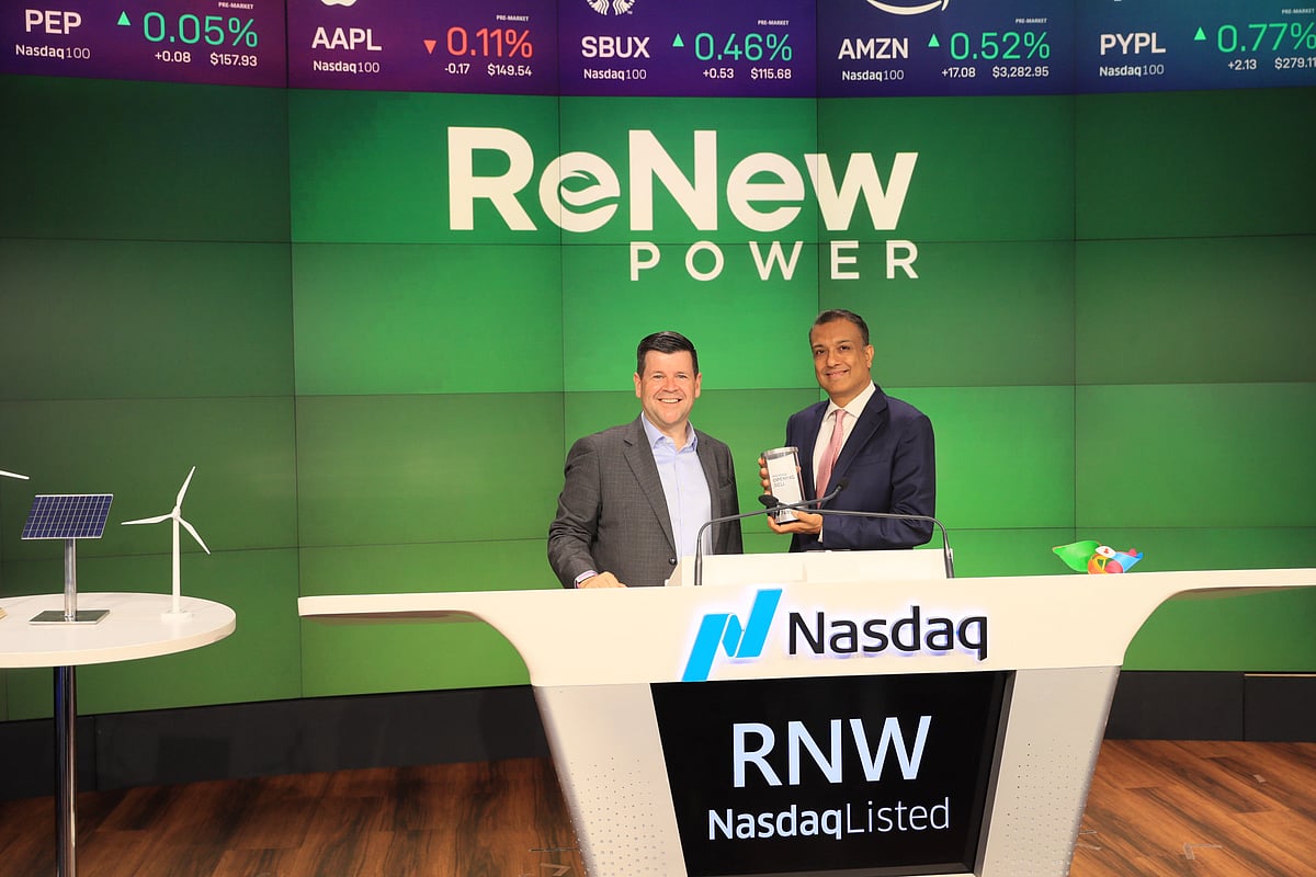 ReNew Power Lists On The Nasdaq