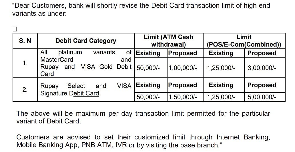 Punjab National Bank: Good News If You Are A PNB Customer! Bank To ...