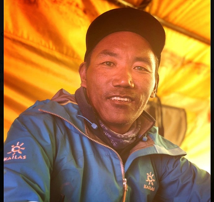 Famous Nepalese Sherpa Guide Sets World Record, Scales Mt Everest For ...