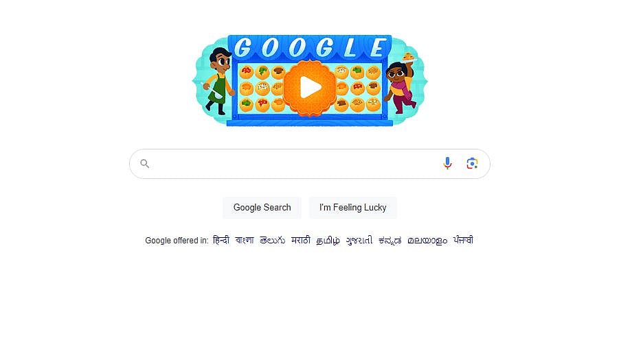 Google Doodle Celebrates India's 'Pani Puri': Here's How To Play 'Pani ...