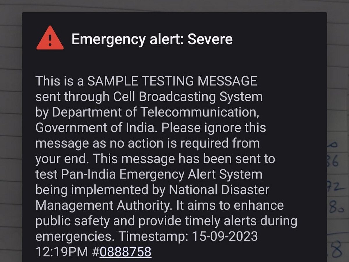 Received An 'Emergency Alert Message: Severe' On Your Phone Today? Here's What It Means