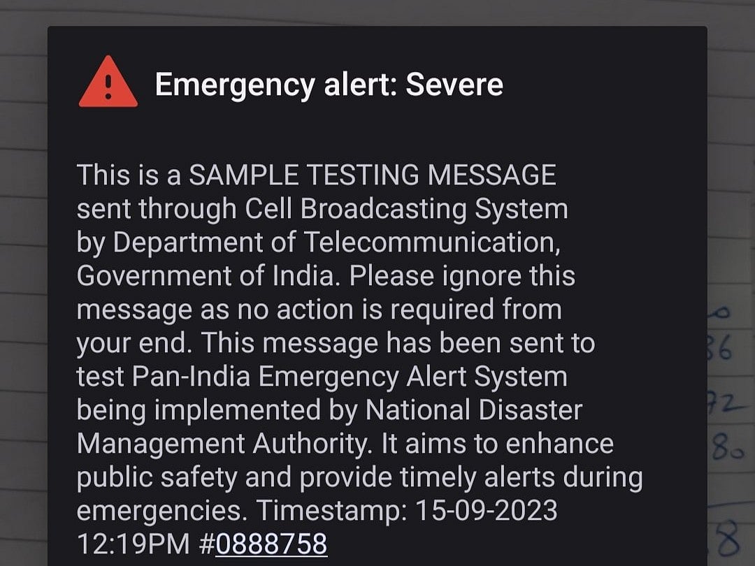 Received An 'Emergency Alert Message: Severe' On Your Phone Today? Here ...