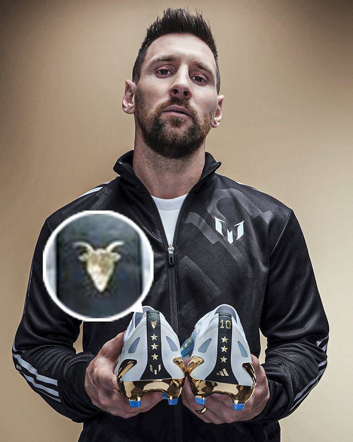 Lionel Messi's New Boots By Adidas Have 'GOAT' Symbol On Them, See Pic