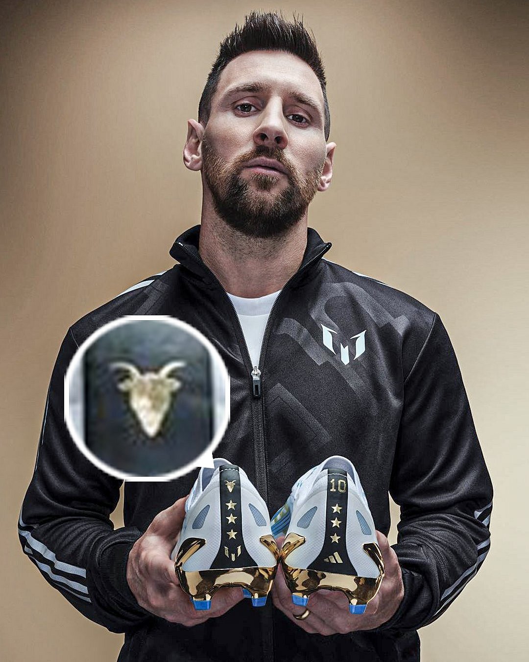 Lionel Messi's New Boots By Adidas Have 'GOAT' Symbol On Them, See Pic