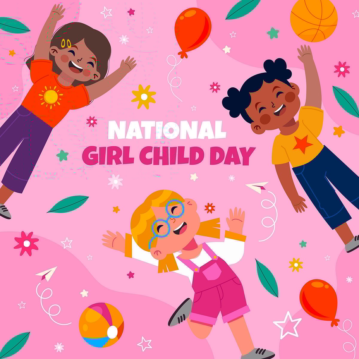 National Girl Child Day 2024: Wishes, Greetings, Quotes, Images ...