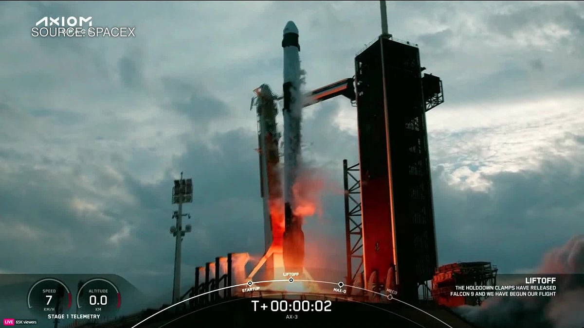SpaceX Launches First All-European Commercial Crew To ISS
