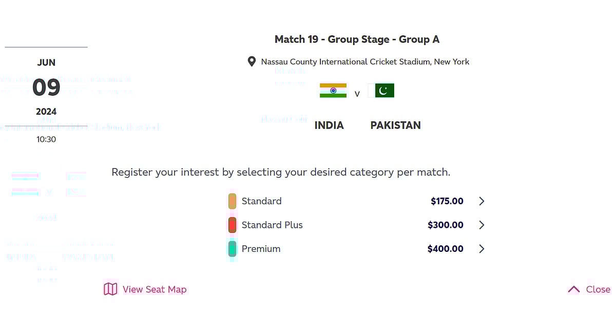 ICC T20 World Cup 2024 Ticket Sales: Public Ballot Date, Prices, How To ...