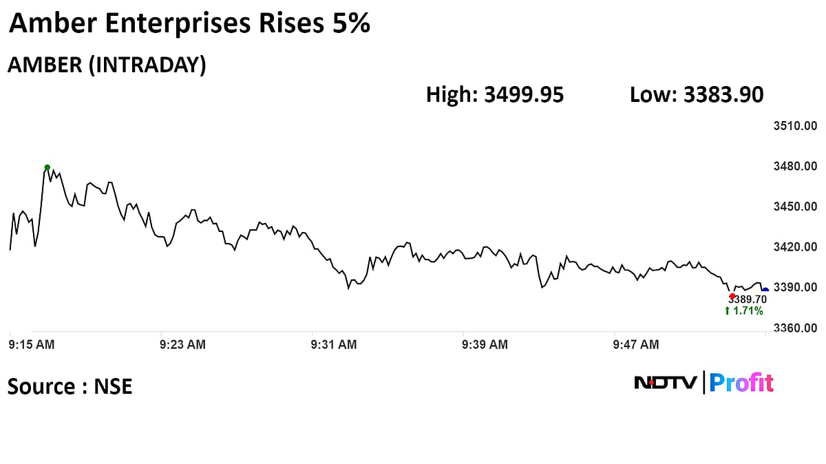 Amber Enterprises Shares Gain After Arm Incorporates Railway Components ...