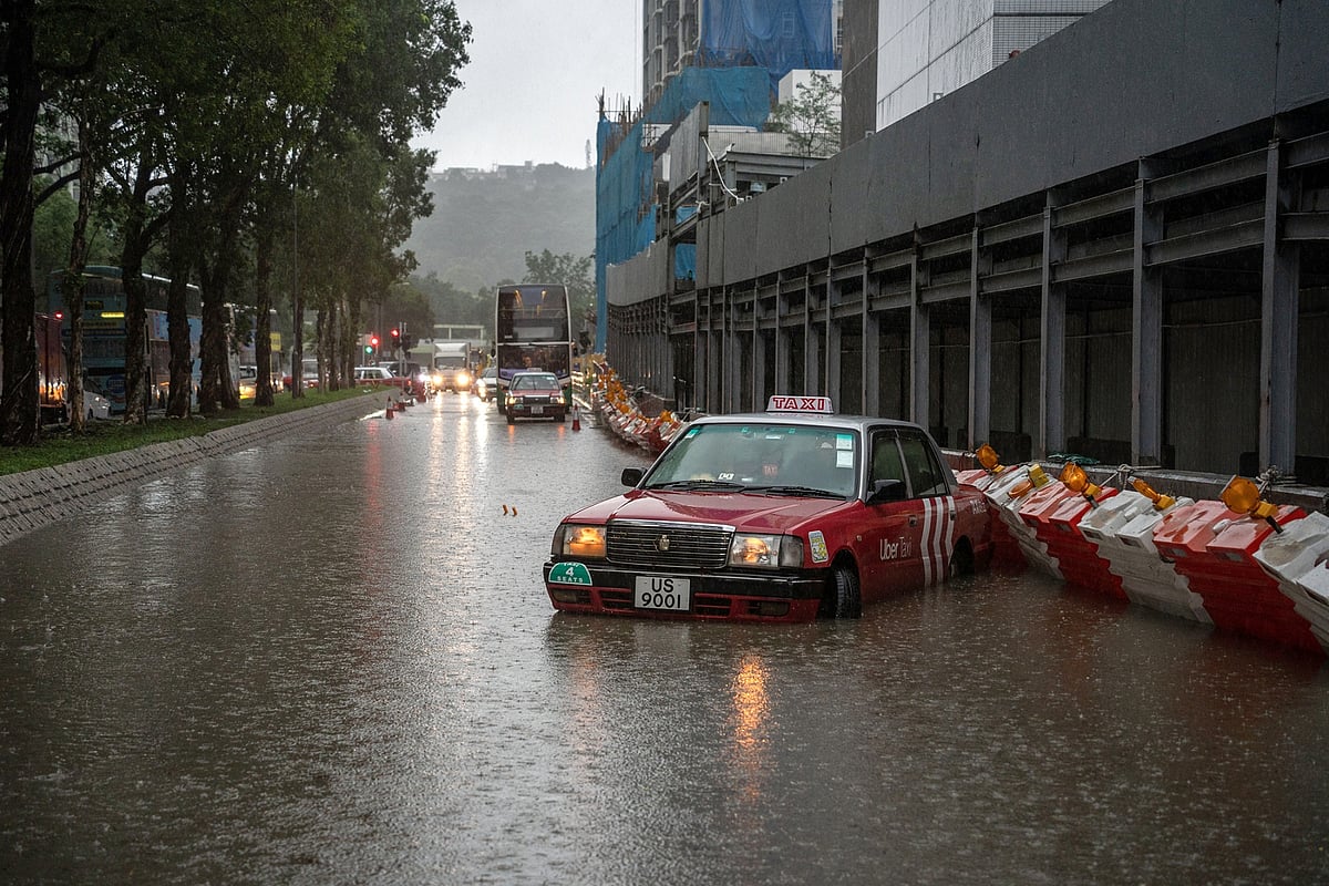 Hong Kong Issues 2024’s First Red Storm Signal Amid Flooding