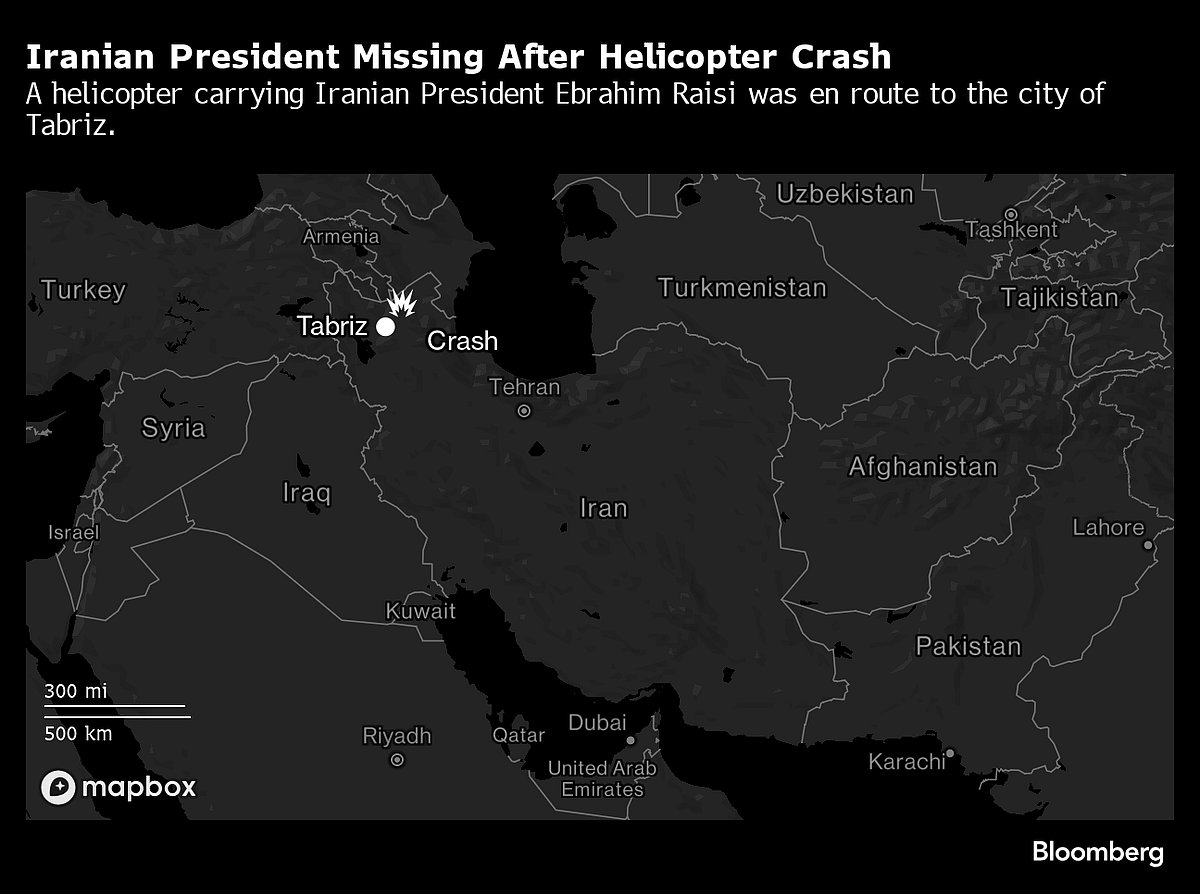 Iran State TV Says ‘No Sign of Life’ At Helicopter Crash Site