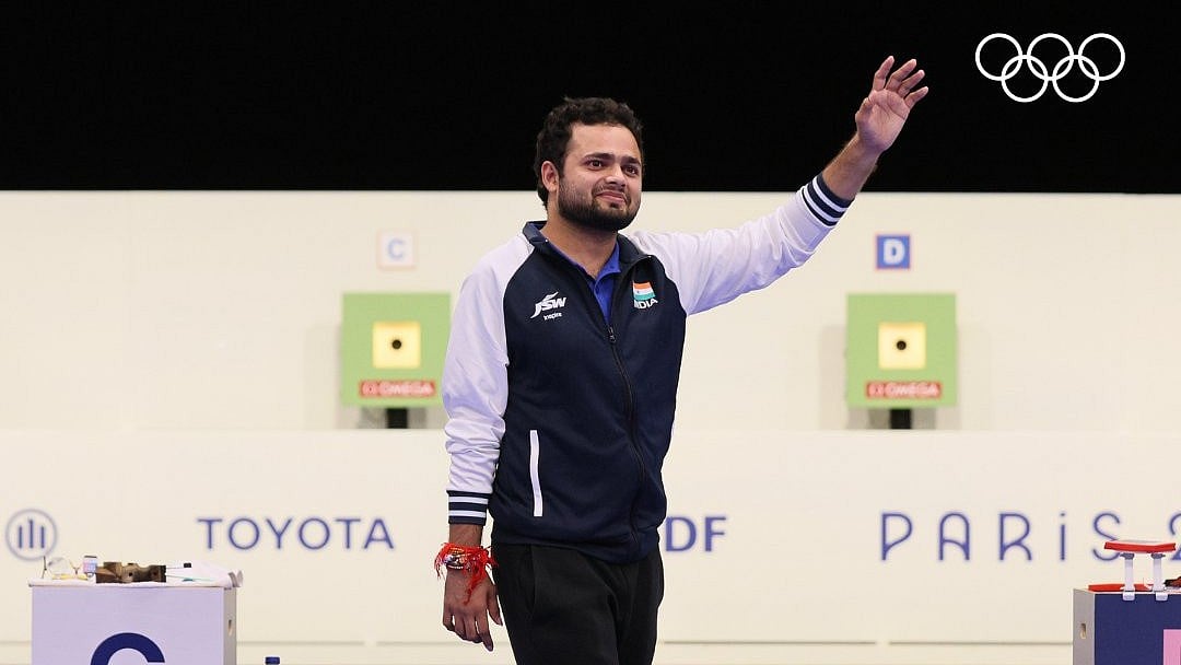 Manish Narwal Wins Silver In Air Pistol Event At Paralympics 2024