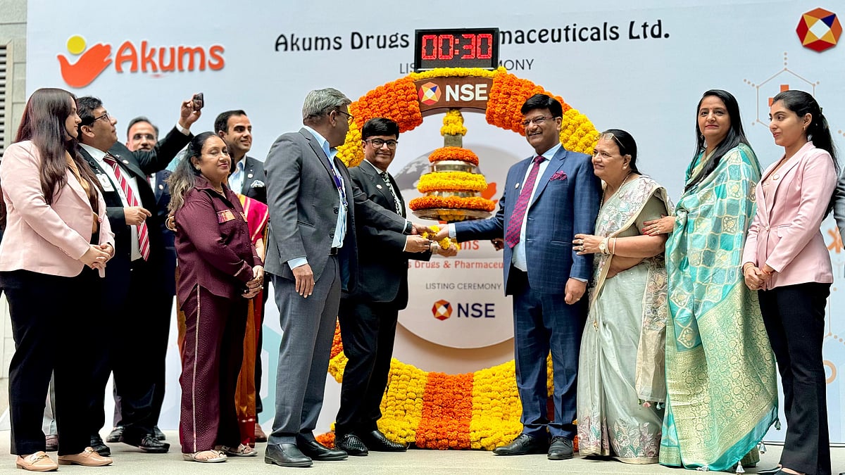 Akums Drugs Shares Make Strong Debut, List at 6.7% Premium Over IPO Price