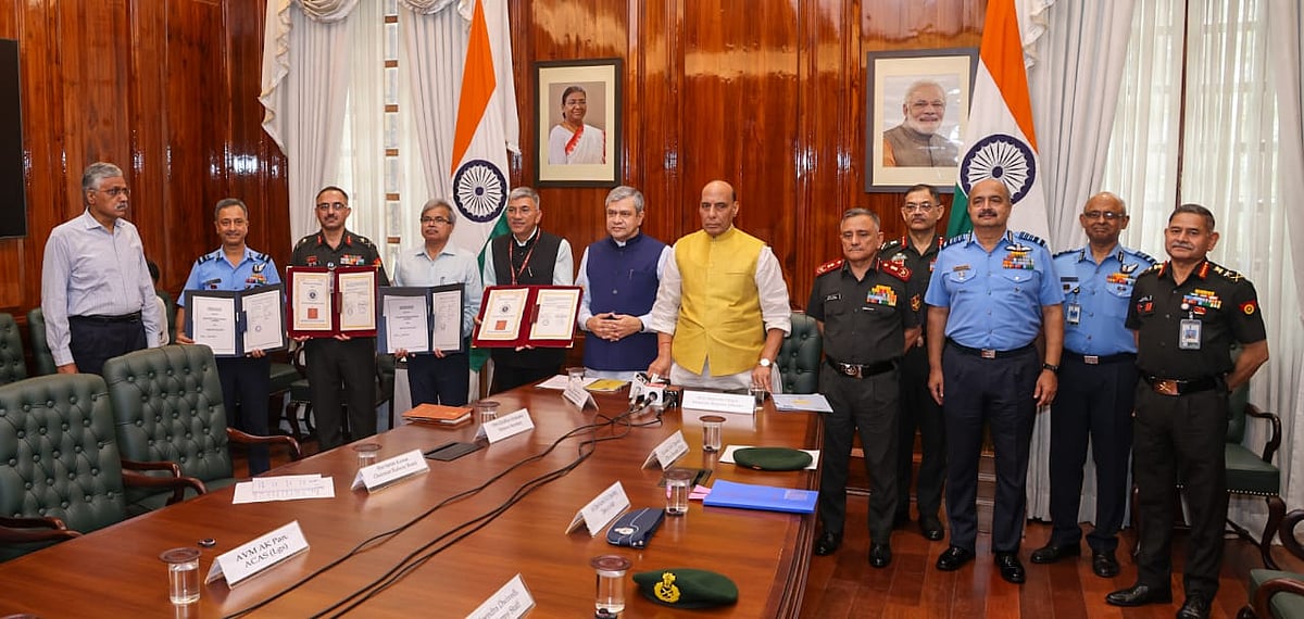 Army, IAF Sign MoU With GSV To Boost Logistics Expertise Of Armed Forces