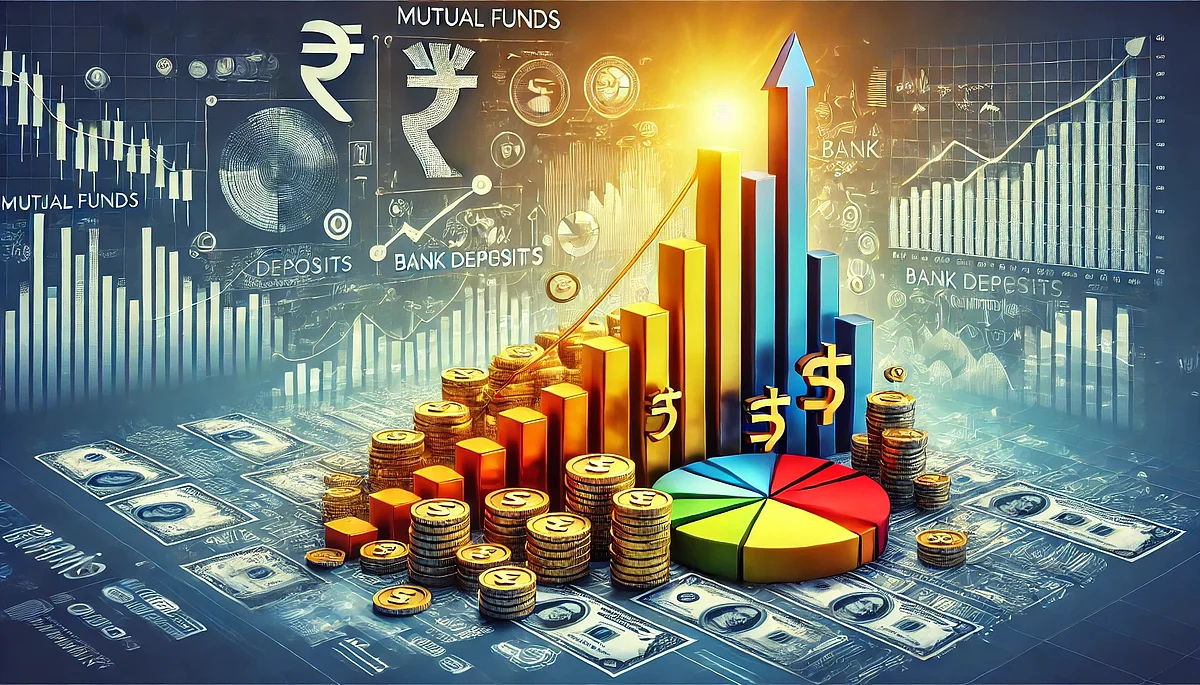 Mutual Funds' Assets Grow To Nearly Third Of Bank Deposits In India Mutual Funds' Assets Grow To Nearly Third Of Bank Deposits In India