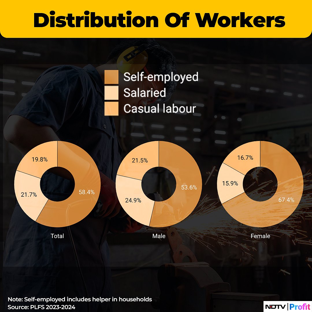 India's Employment Picture, From Female Participation To Jobless Rate ...