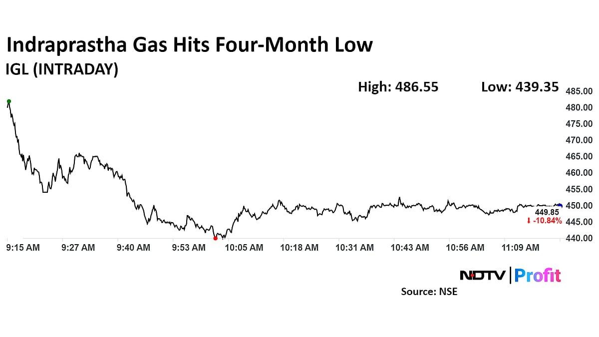 Indraprastha Gas, Mahanagar Gas Share Prices Lowest Since June As GAIL ...