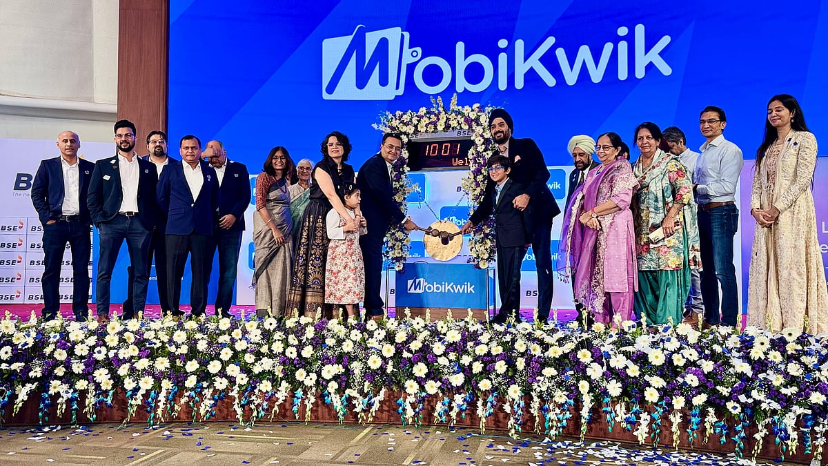 One MobiKwik Shares List At 59% Premium Over Issue Price