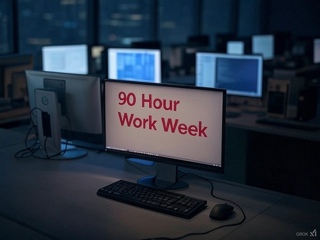 90 Hour Work Week: Anand Mahindra, Radhika Gupta, Anupam Mittal, Others ...
