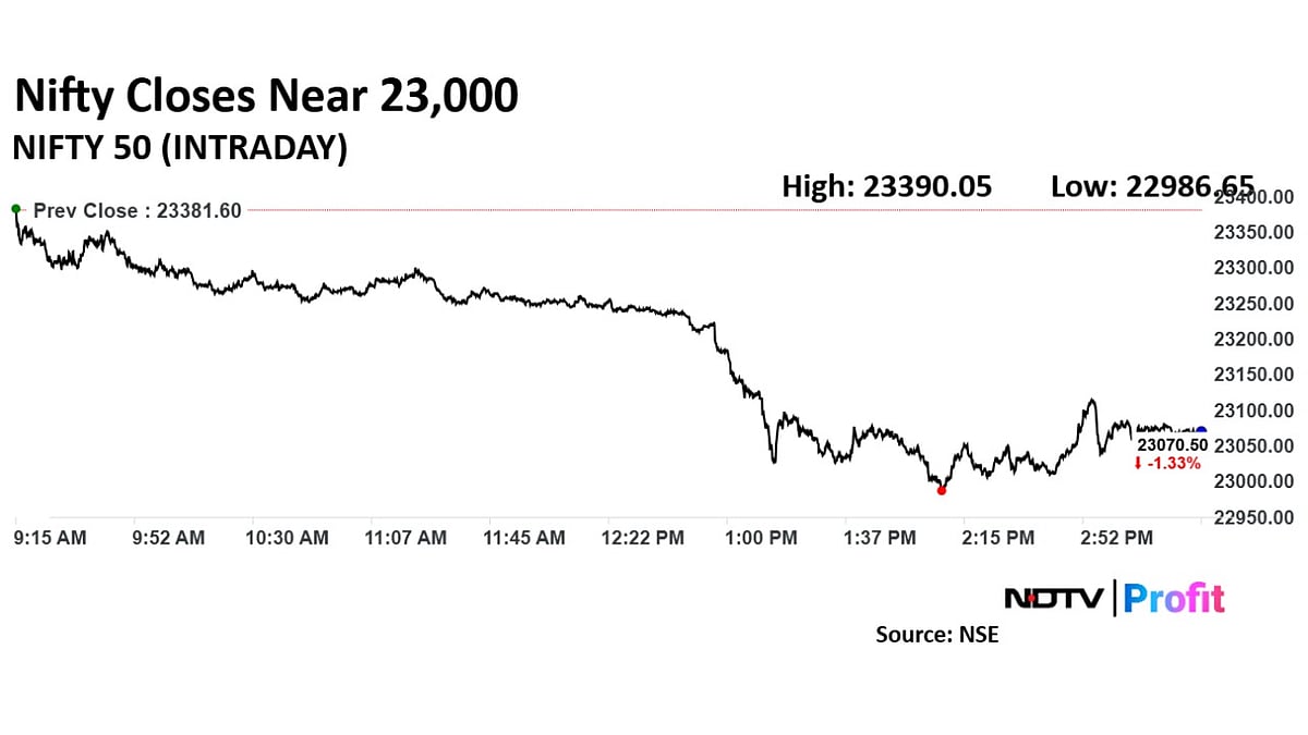 Trade Setup For Feb. 12: Nifty 50 Sees Key Support At 23,000 Level