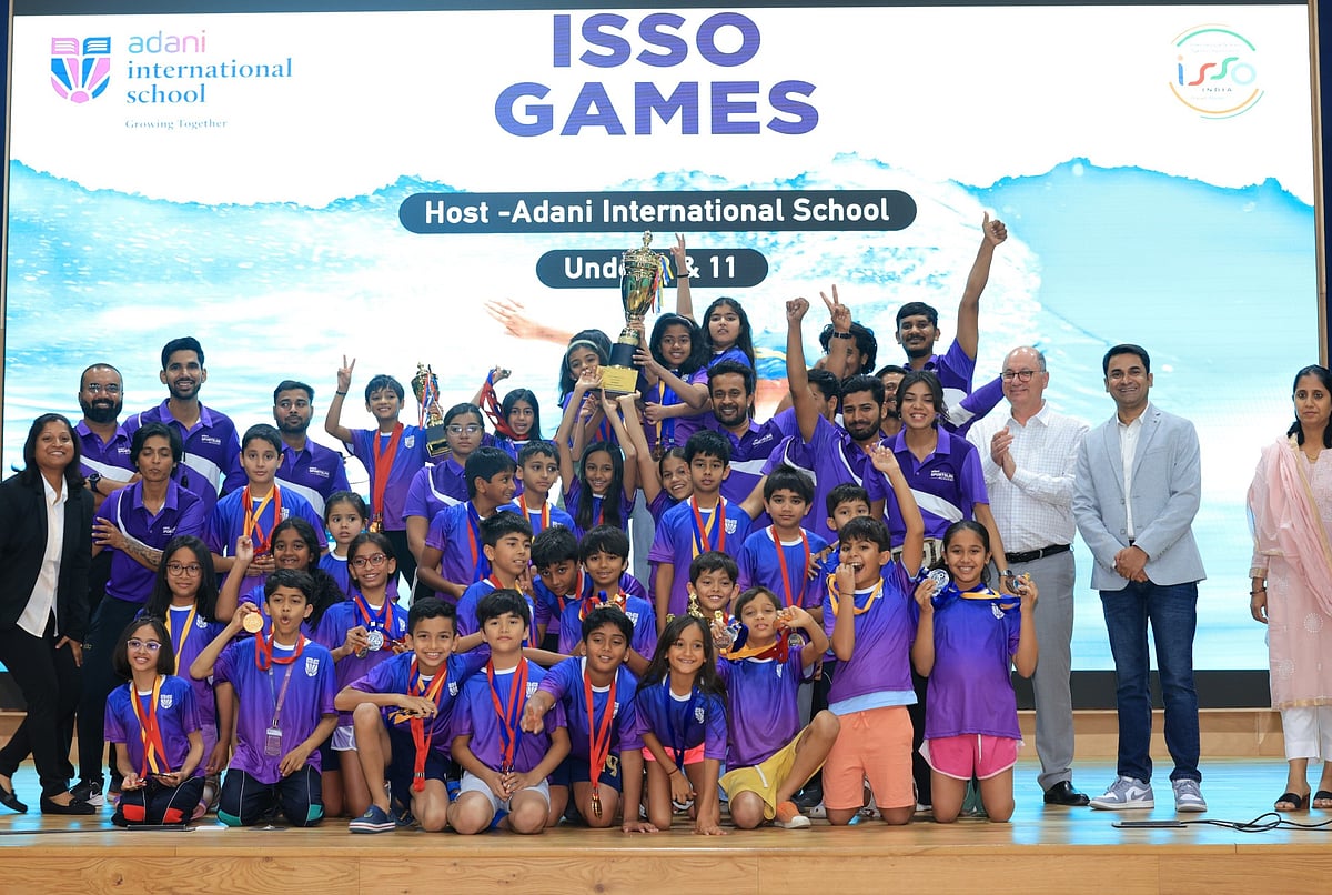 Kapil Dev Inaugurates ISSO Swimming Championship At Adani International ...