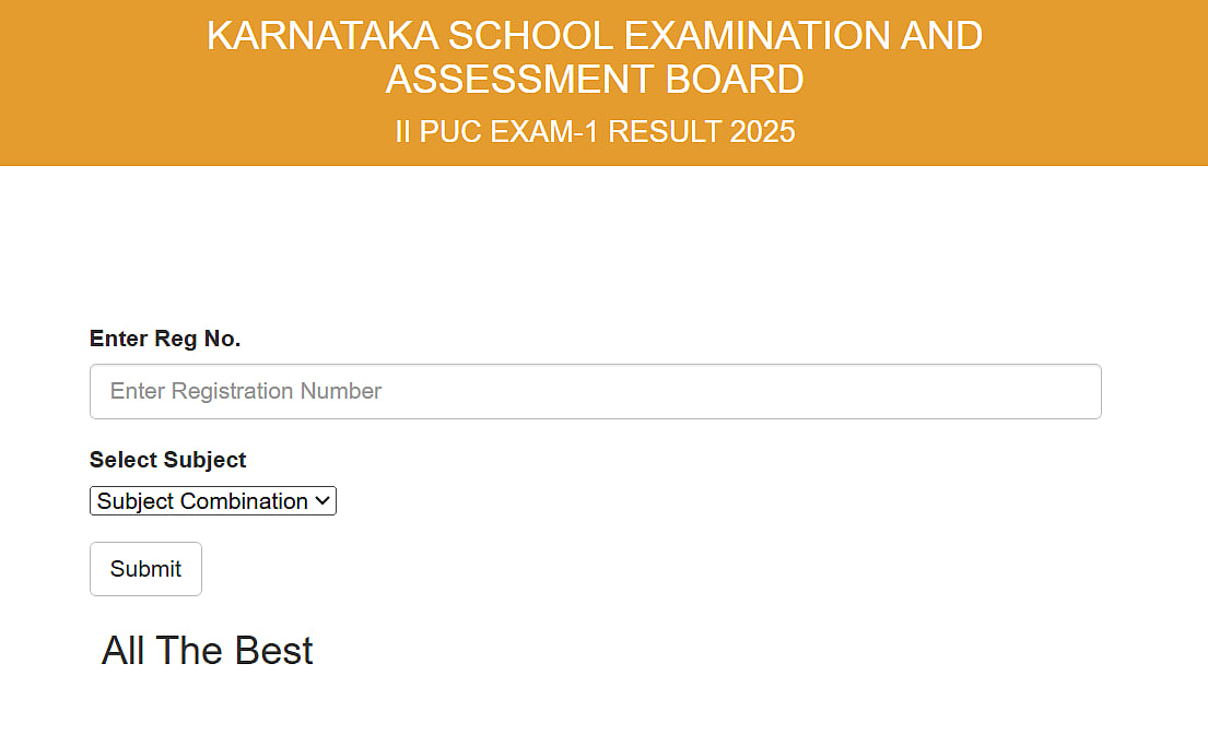 Karnataka 2nd PUC Results 2025 Out On karresults.nic.in; Check PUC Exam ...