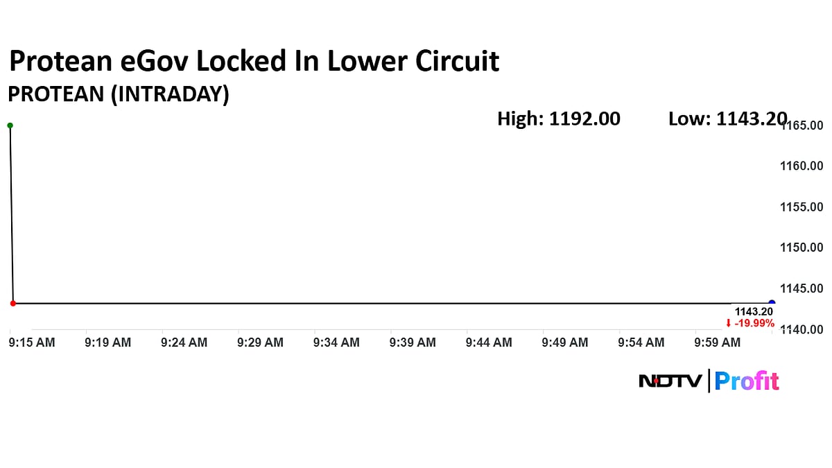 Protean eGov Tech Shares Hit 20% Lower Circuit As Equirus Downgrades ...