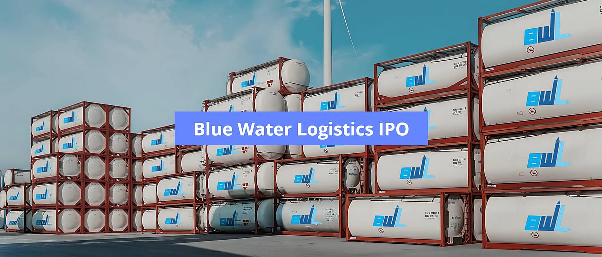 Final Day! Blue Water Logistics IPO: Check GMP, Subscription Status ...