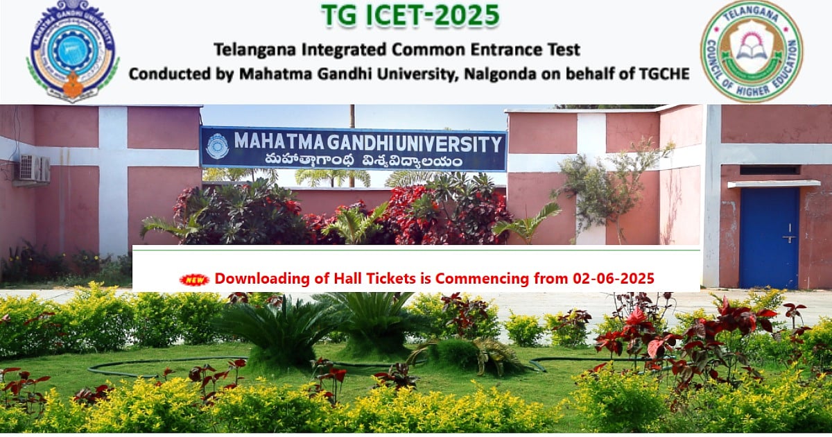Telangana TG ICET Hall Ticket 2025 To Be Out On June 2: Steps To ...