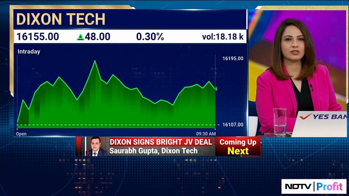 Dixon Tech's Saurabh Gupta On Joint Venture, Growth And Timeline