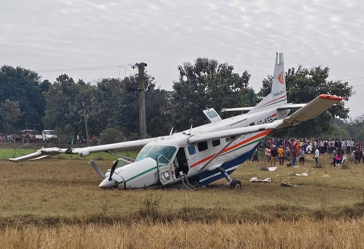 Six Injured As Small Aircraft Makes Crash Landing Near Rourkela